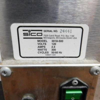 Set of 4 Sico Brand Electric Aluminum Catering or Room Service Warm Box ...