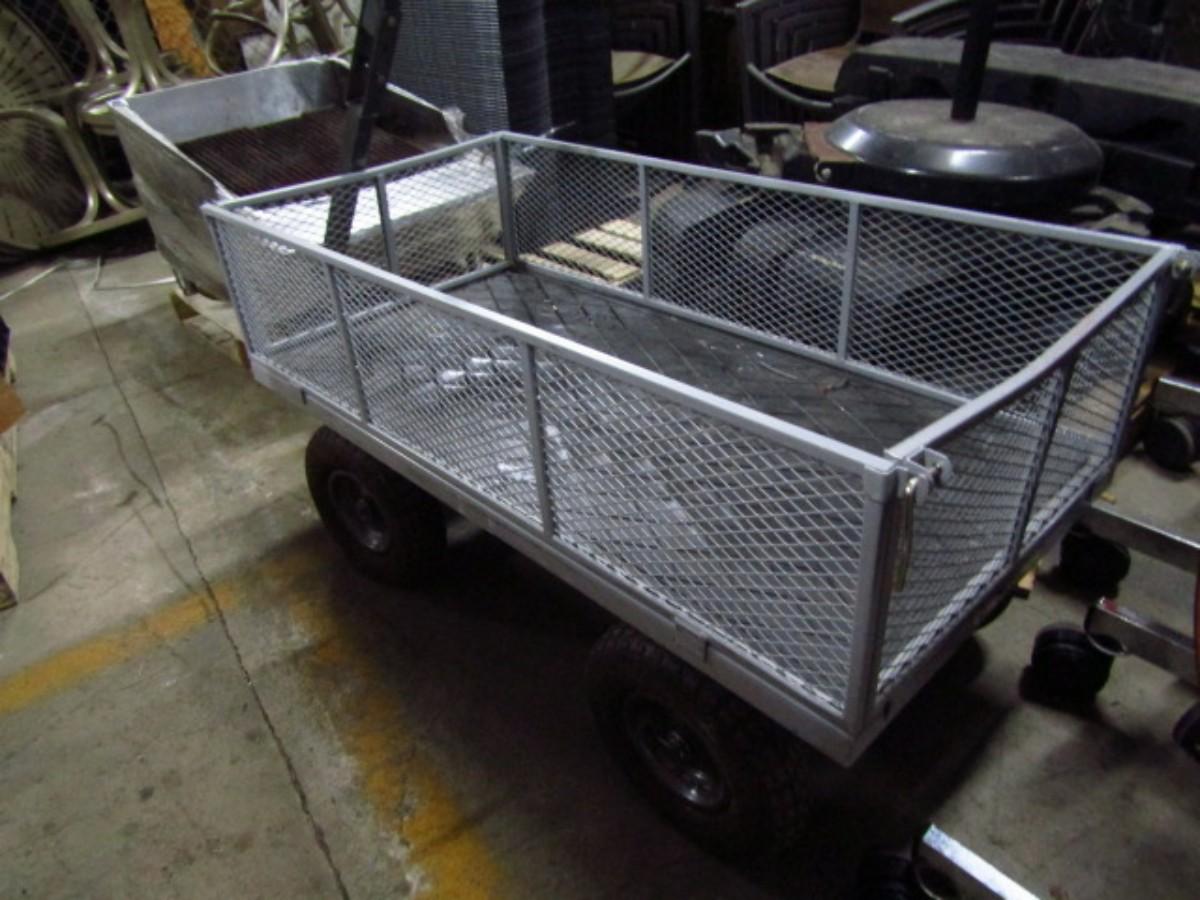 Gorilla Brand Steel Gate Rolling Cart | EstateSales.org