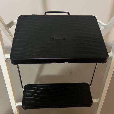 Folding Lifeline Table & Folding Rubbermaid Step Ladder (O-MG ...