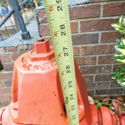 Vintage 1986 Clow Fire Hydrant with Original Valve Wrench | EstateSales.org