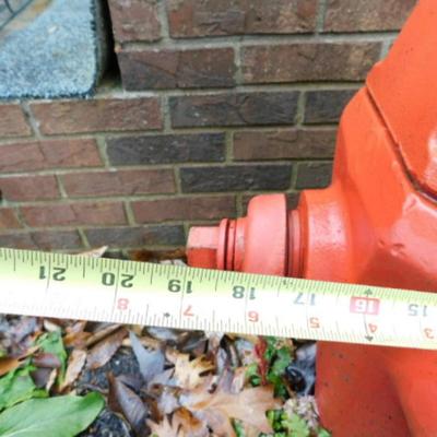 Vintage 1986 Clow Fire Hydrant with Original Valve Wrench | EstateSales.org