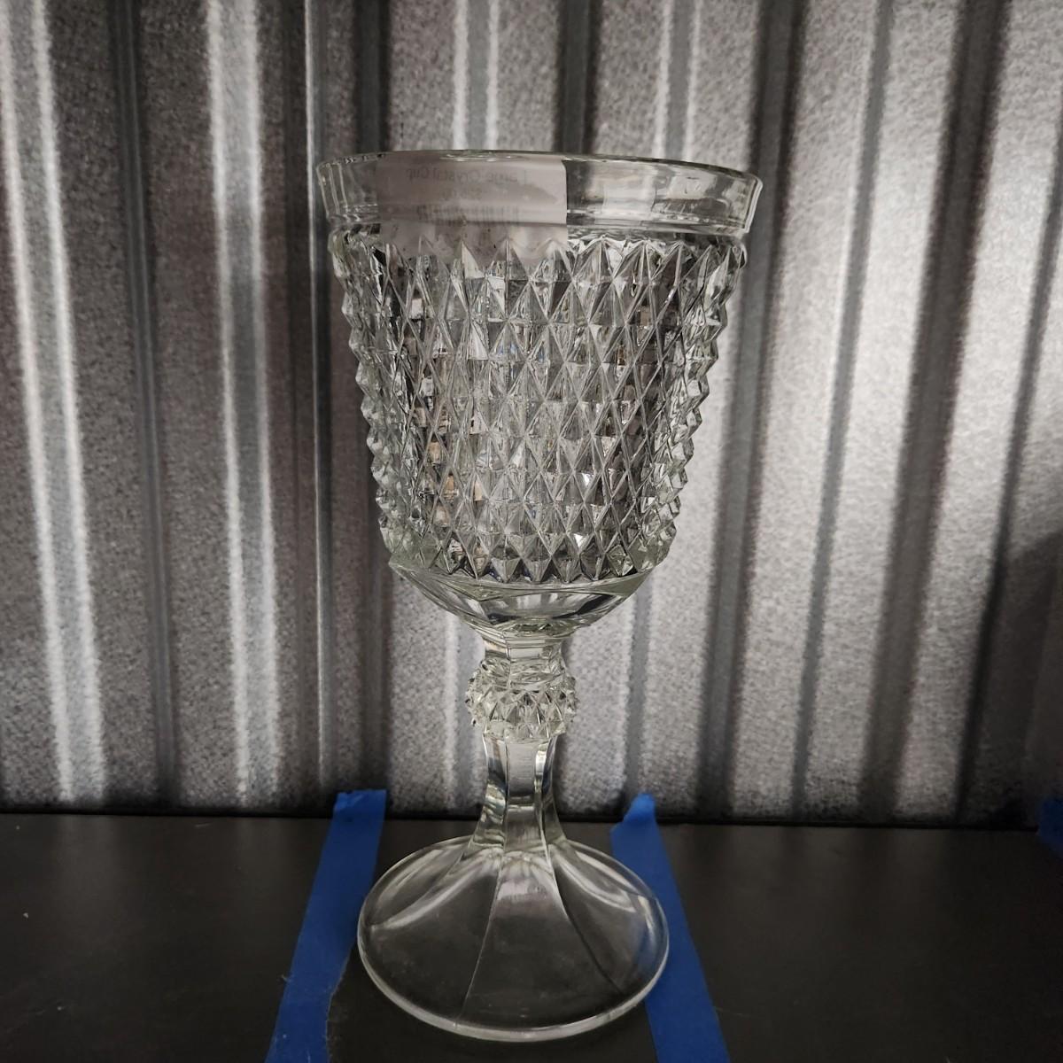 Large crystal cup | EstateSales.org