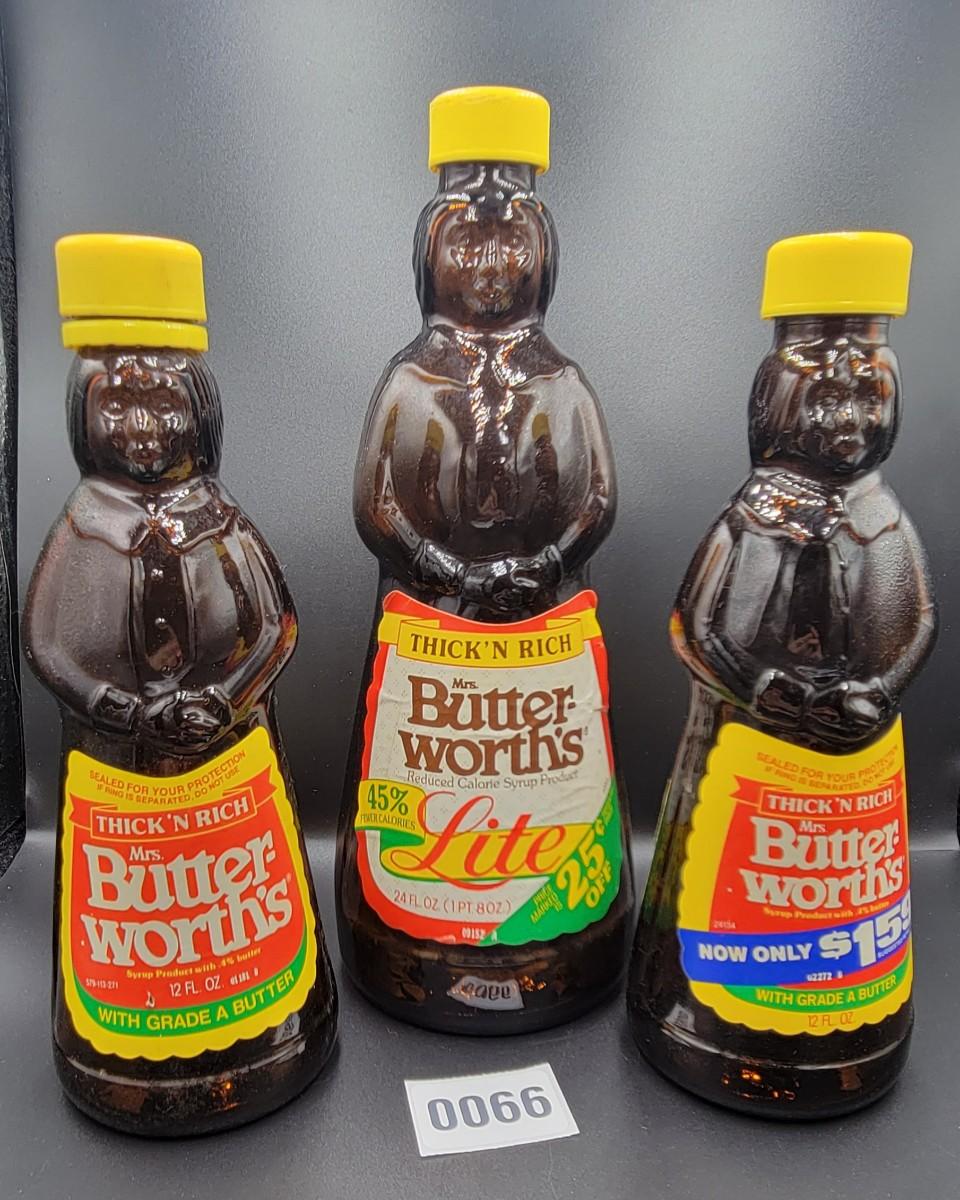 Vintage Trio of Mrs. Butterworth's Syrup Bottles | EstateSales.org