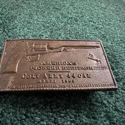 3 COLT BELT BUCKLES | EstateSales.org