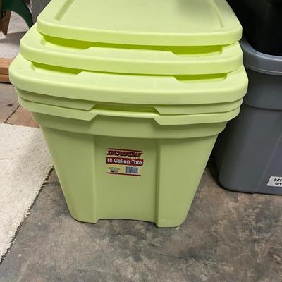 Large Selection of Colored Storage Containers (BS-MG) | EstateSales.org