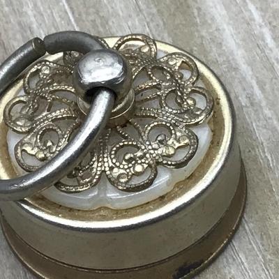 Vintage Snuff Box Pendant. Pat Pending | EstateSales.org
