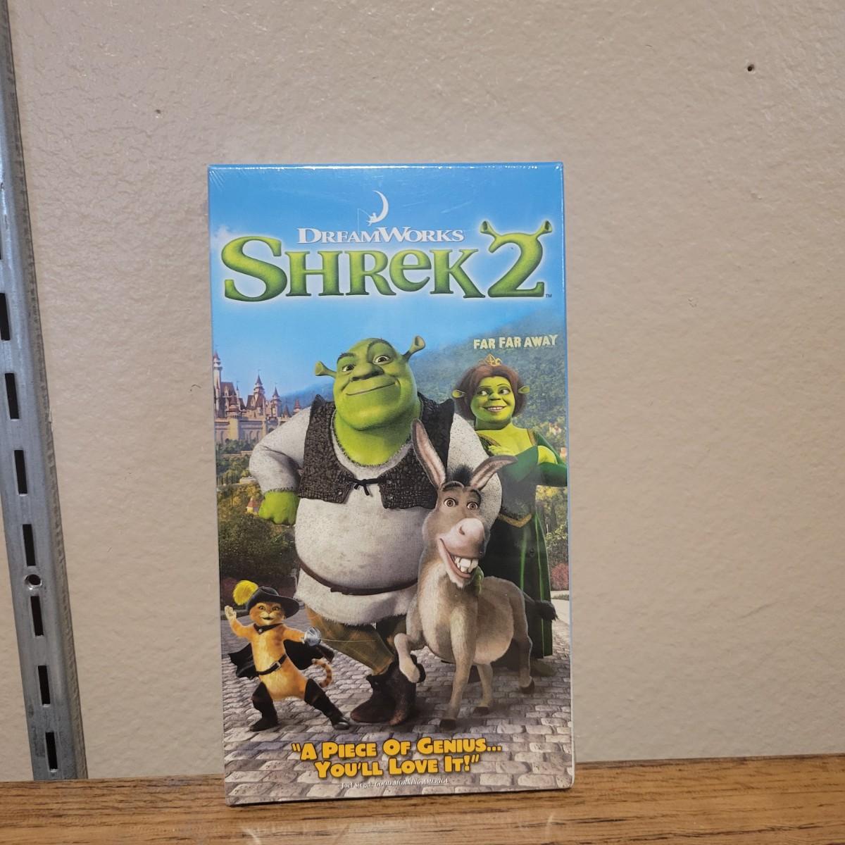 Shrek 2 Unopened VHS | EstateSales.org