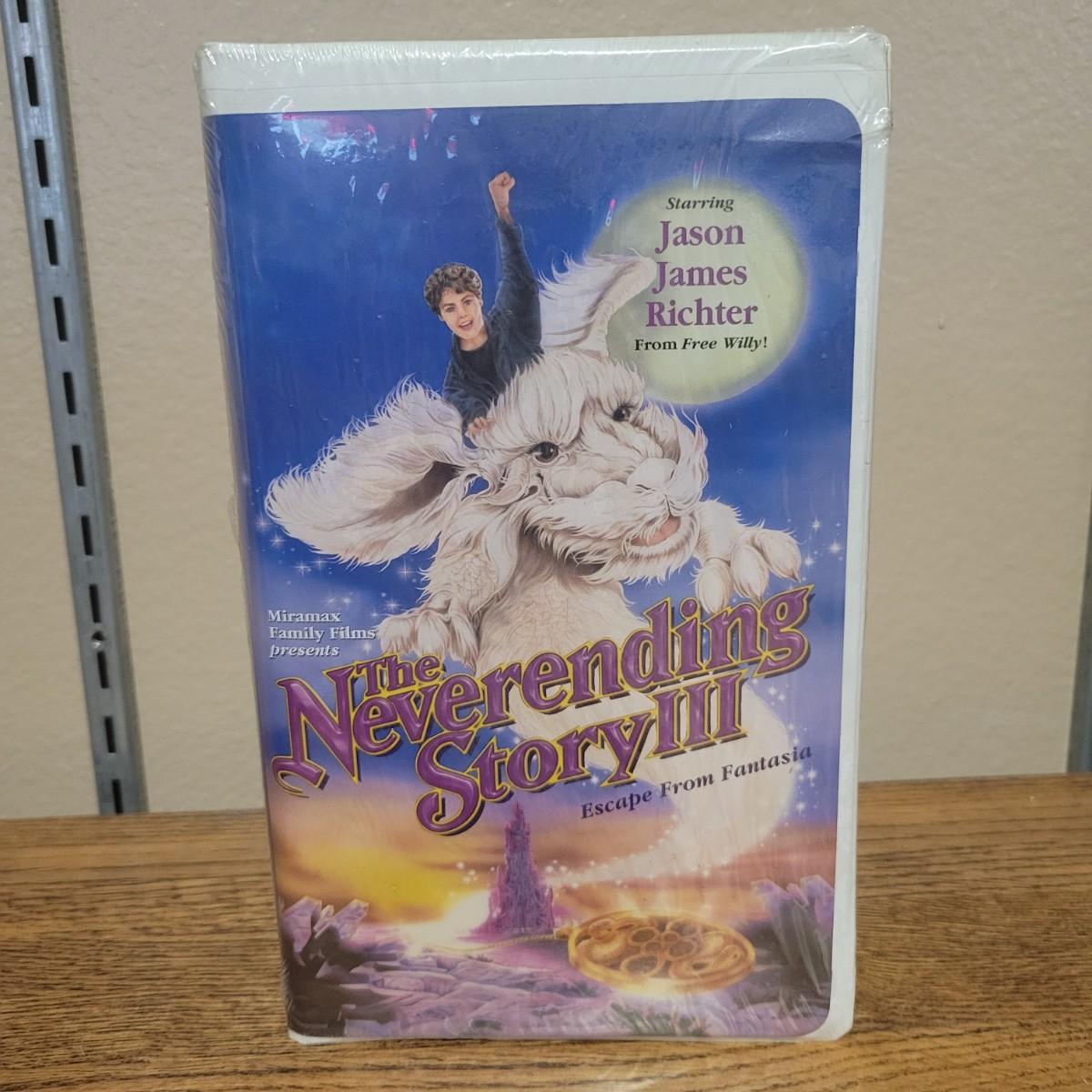The Never Ending Story 3 Unopened VHS EstateSales the-never-ending-story-3-unopened-vhs-estatesales