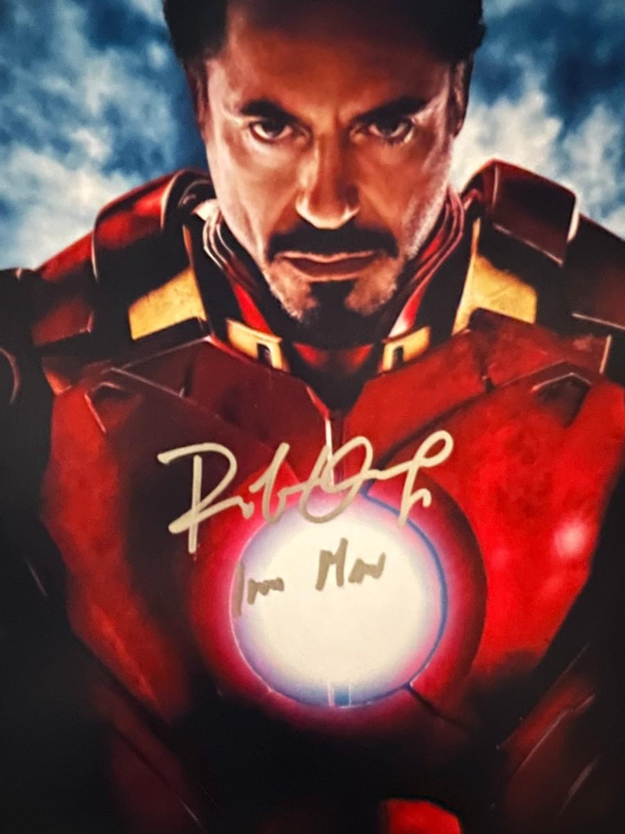 Iron Man Robert Downey Jr signed photo | EstateSales.org
