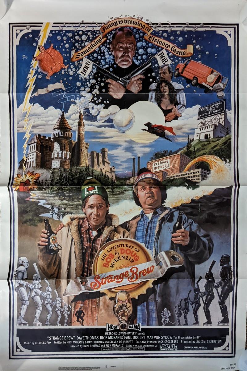 Strange Brew 1983 Original One Sheet Movie Poster | EstateSales.org