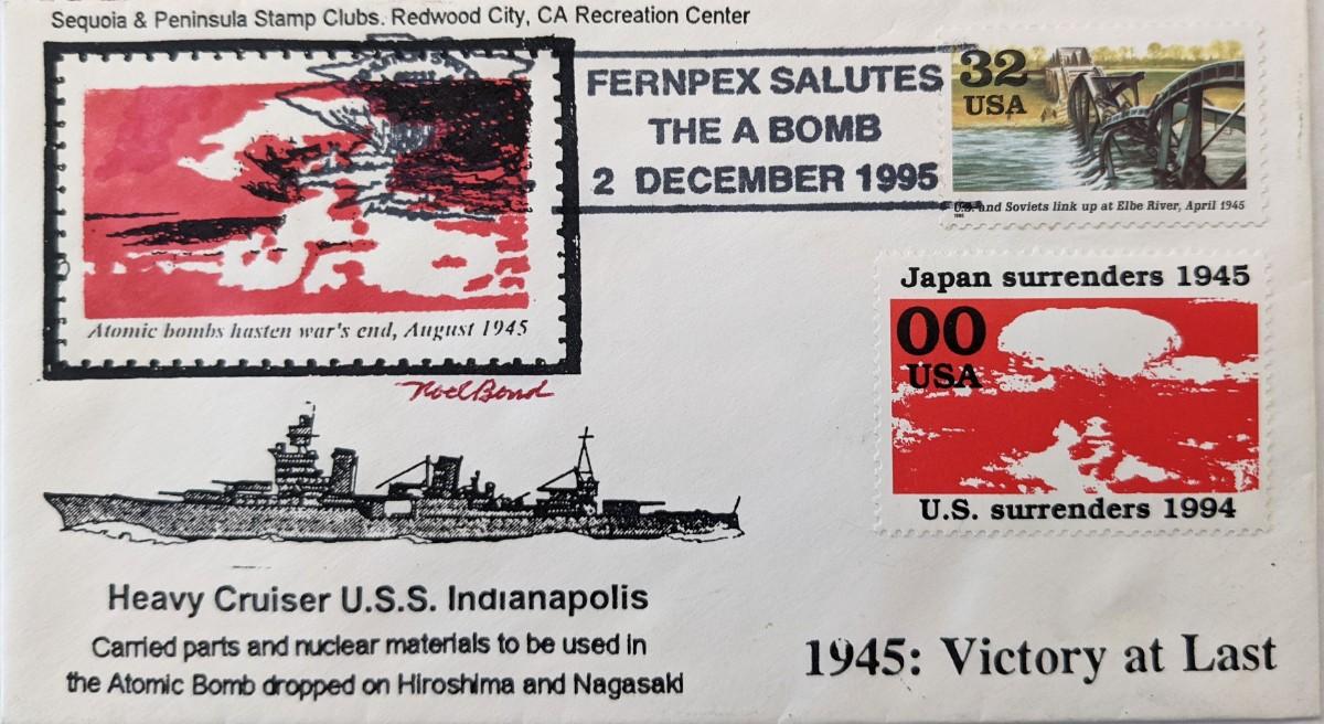 WWII 1945: Victory at Last - 50th Anniversary First Day Cover - 1995 ...
