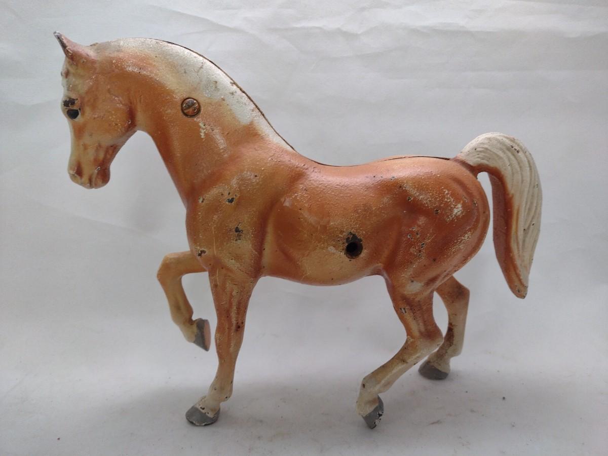 Large Hubley Cast Iron Horse Palamino Estatesales Org