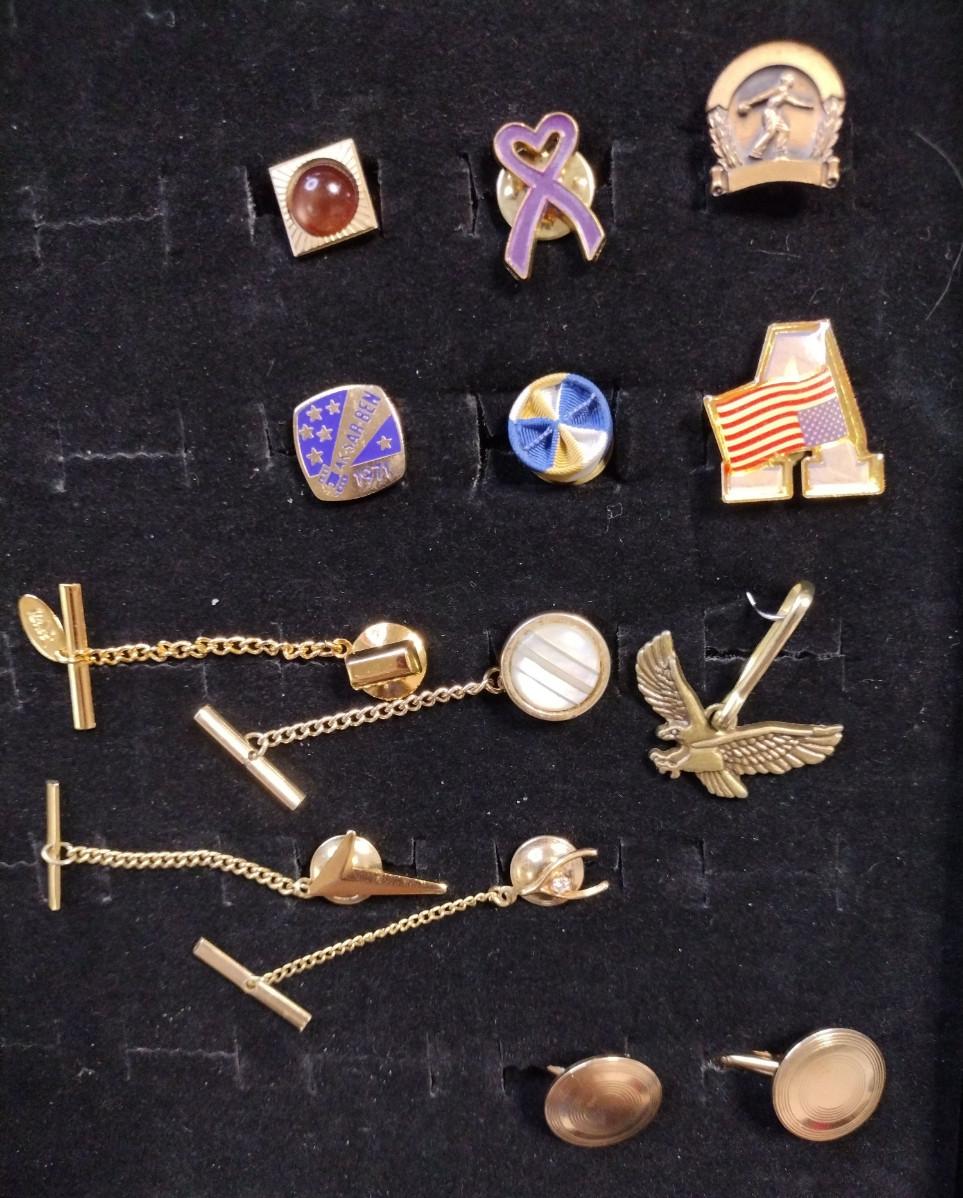 Tie Tacks & Pins | EstateSales.org