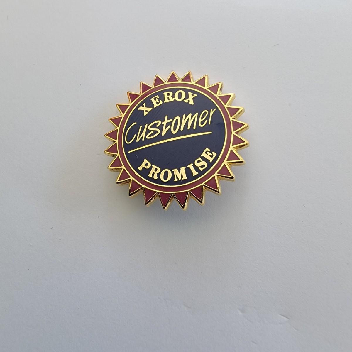 Xerox Customer Promise Pin | EstateSales.org