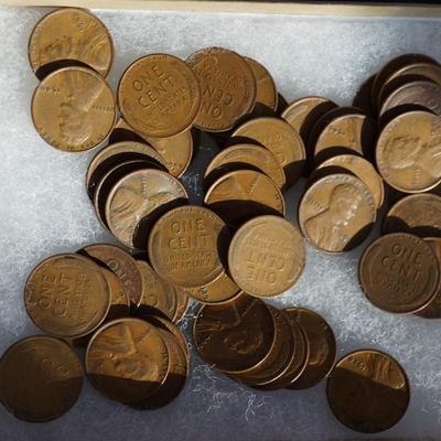 COPPER WHEAT PENNIES 1930-1940'S 35 TOTAL | EstateSales.org