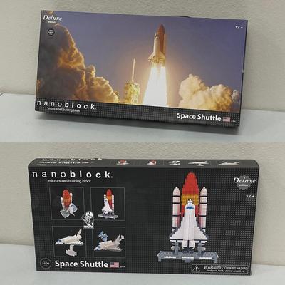 Nanoblock ~ Space Shuttle ~ micro-sized building block | EstateSales.org