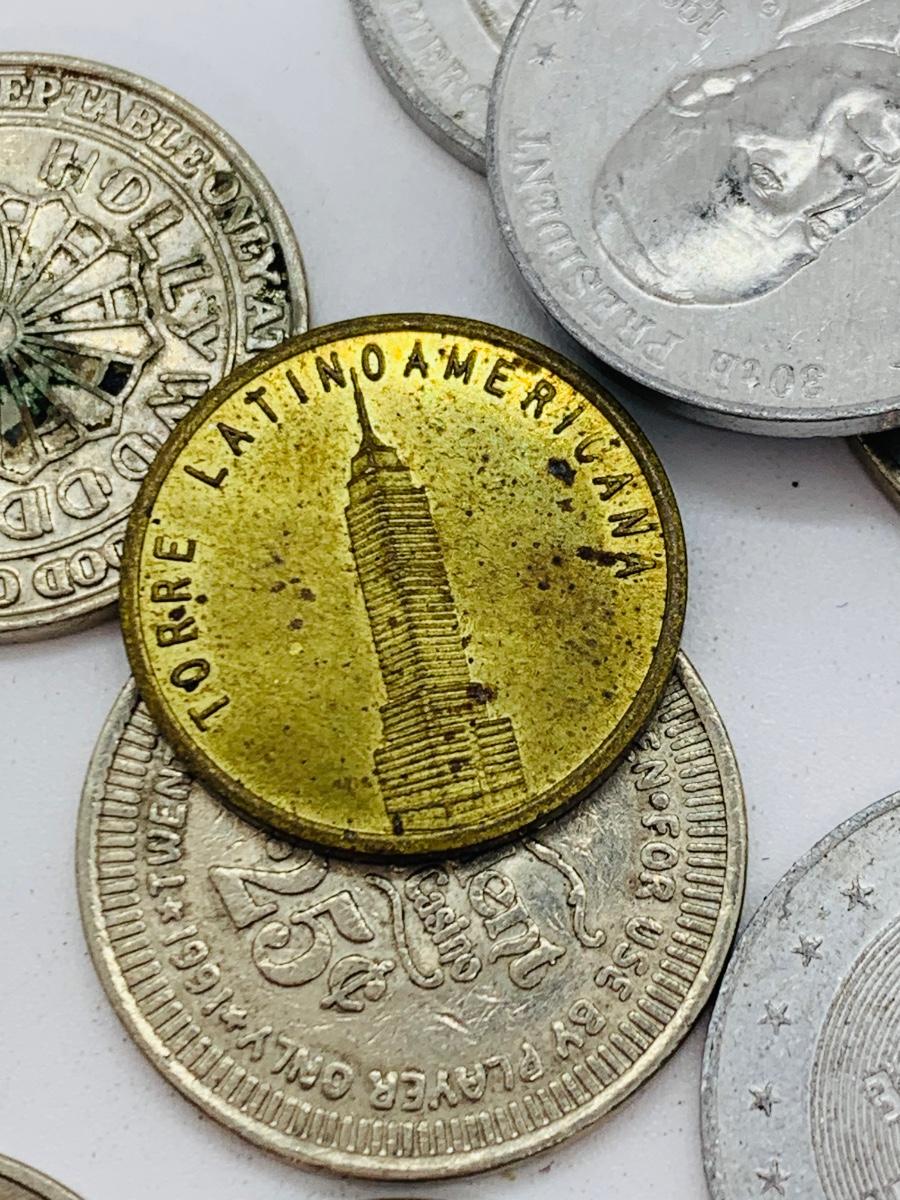 LOT 71R: Vintage Tokens: Cash Wash, BMC, Denver Colorado, Brass Freedom ...