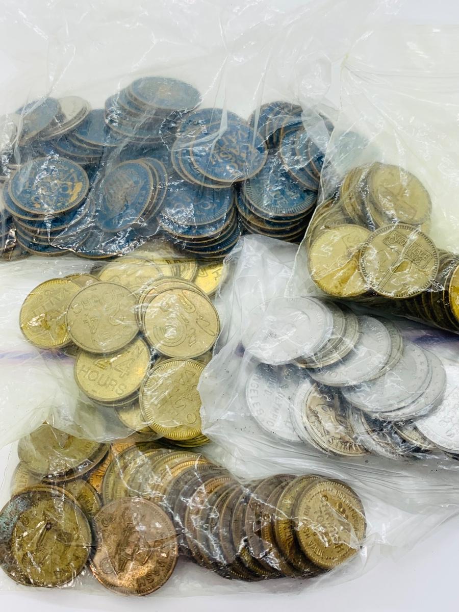 LOT 71R: Vintage Tokens: Cash Wash, BMC, Denver Colorado, Brass Freedom ...