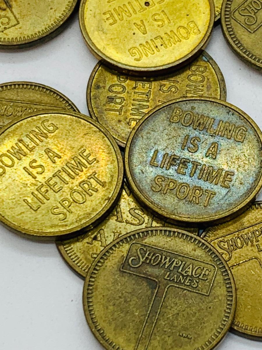 LOT 71R: Vintage Tokens: Cash Wash, BMC, Denver Colorado, Brass Freedom ...