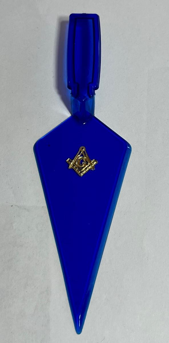VINTAGE MASON'S BLUE MASONIC TROWEL | EstateSales.org