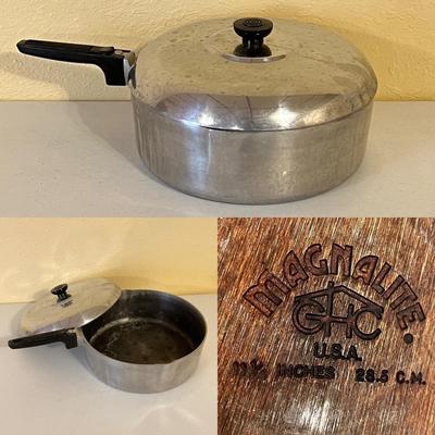 MAGNALITE ~ Set Of Four (4) Lidded Pots | EstateSales.org