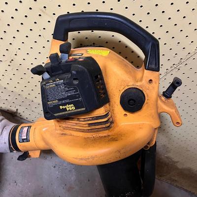 Poulan Pro Gas Blower/Vacuum & McCulloch Electric Blower (BS-MG ...