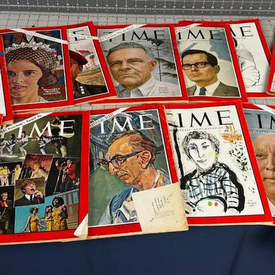 TIME Magazine 1962 to 1965 Various issues | EstateSales.org