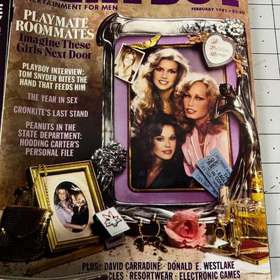 (3) 1981 Playboy Magazines Charles Angles ïœ“ | EstateSales.org