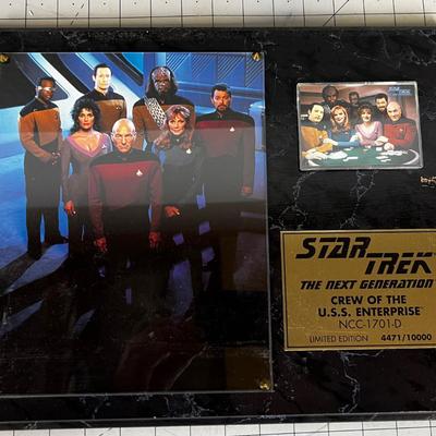 Star Trek the Next Generation Crew of the USS Enterprise | EstateSales.org