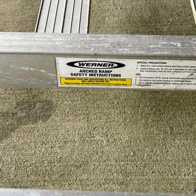 WERNER ~ Arched Ramp Set ~ *Read Details | EstateSales.org