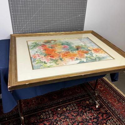 Framed Water Color by Nancy Lund | EstateSales.org
