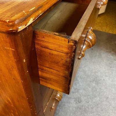 Antique Mormon Pine Chest of Drawers | EstateSales.org