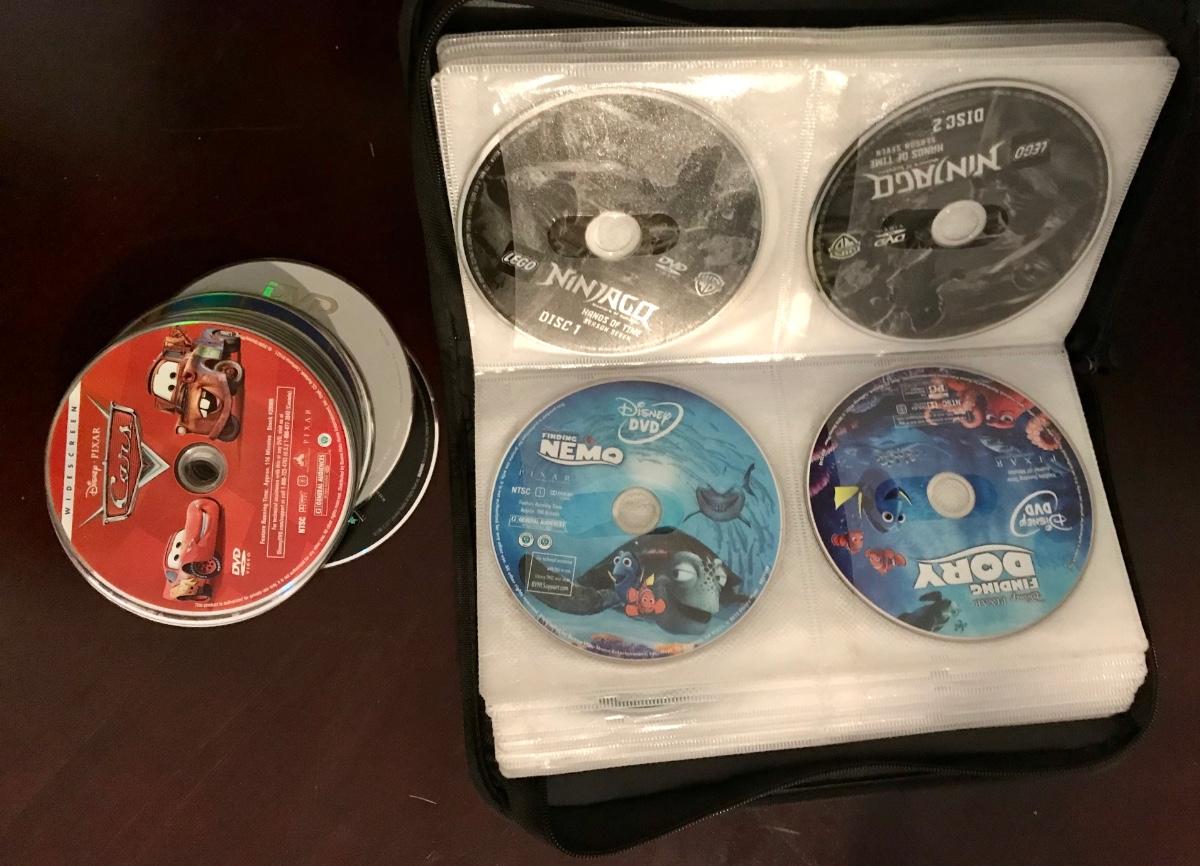 DVD Binder with approx 87 movies! | EstateSales.org