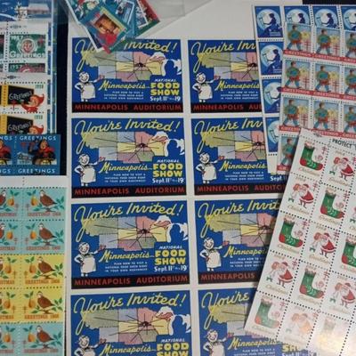 LARGE COLLECTION OF VINTAGE EASTER SEAL STAMPS | EstateSales.org