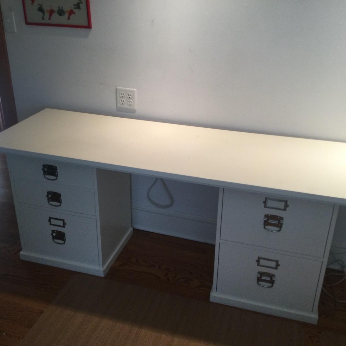 Pottery Barn Desk White