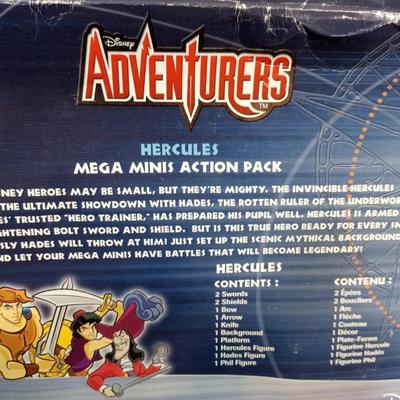 DISNEY ADVENTURERS HERCULES MEGA MINI ACTION PACK | EstateSales.org