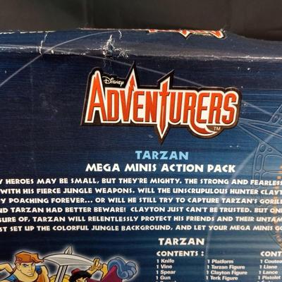 DISNEY ADVENTURERS TARZAN MEGA MINI ACTION PACK | EstateSales.org