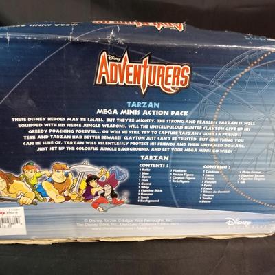 DISNEY ADVENTURERS TARZAN MEGA MINI ACTION PACK | EstateSales.org