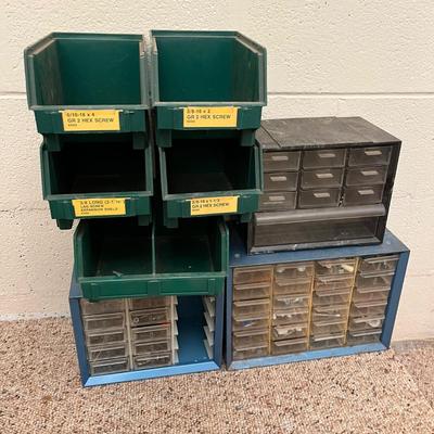 Small Parts Storage Bins & Hardware Bins (TR-MG) | EstateSales.org