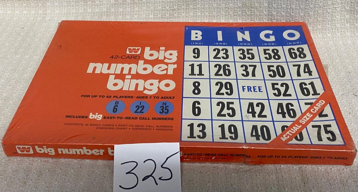Big Number Bingo | EstateSales.org