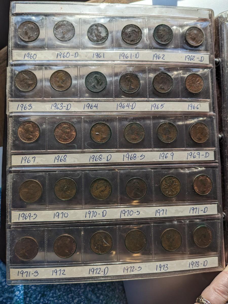 30, 1960-73 Canadian Pennies | EstateSales.org
