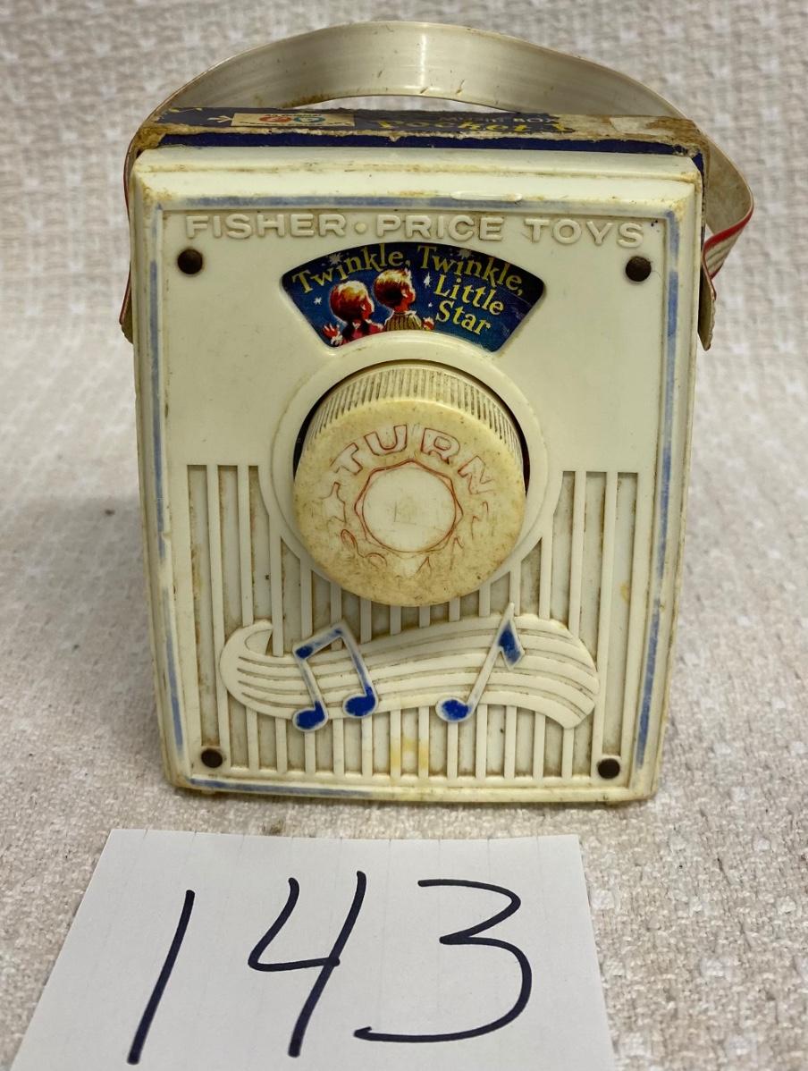 Fisher Price 1960 Vintage Pocket Music Box | EstateSales.org