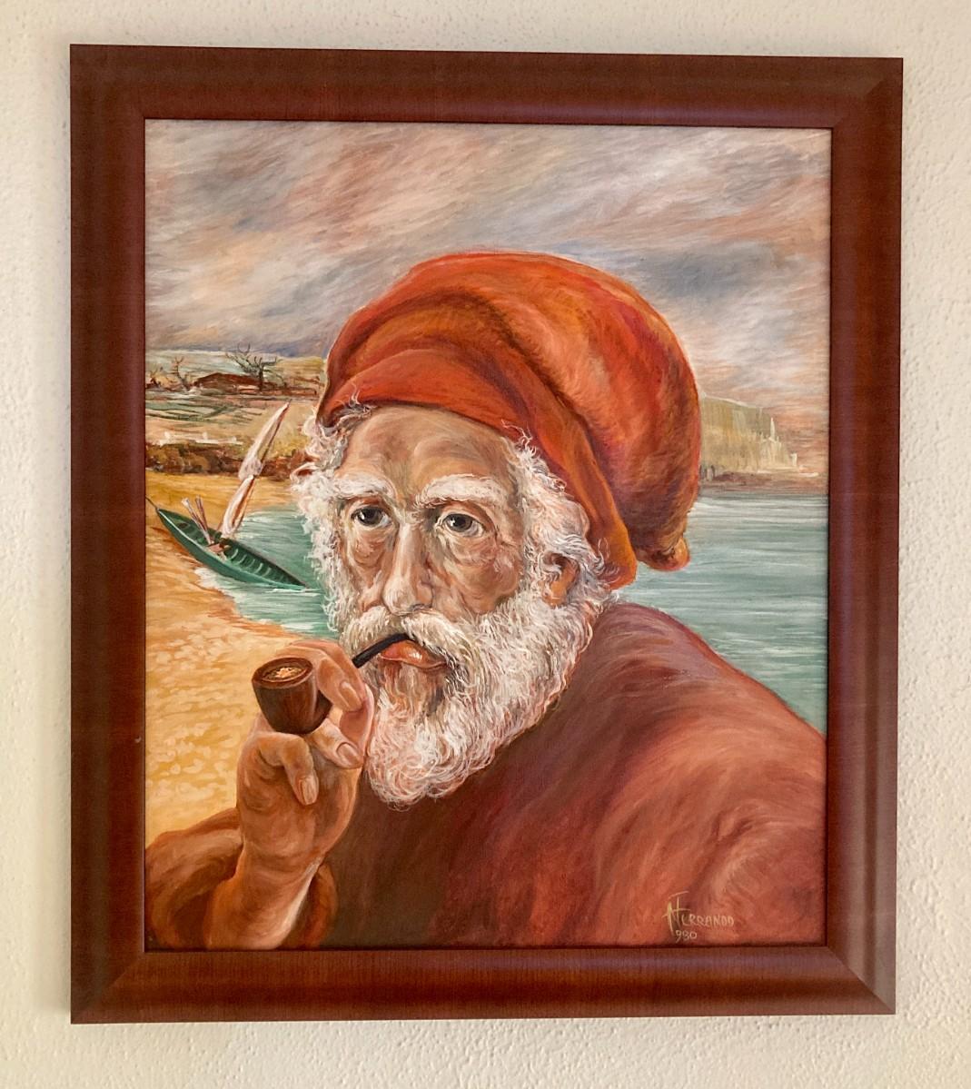 Nicholas FERRANDO (American, 1920-1992) (Bearded Man with Pipe ...