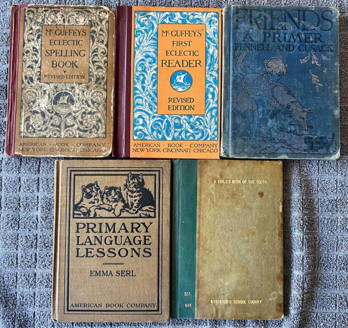 Lot of Very Rare Antique School Books | EstateSales.org