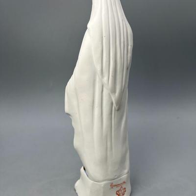 Vintage German Made Stamped Ceramic Hand Painted Mary Magdalene Hollow ...