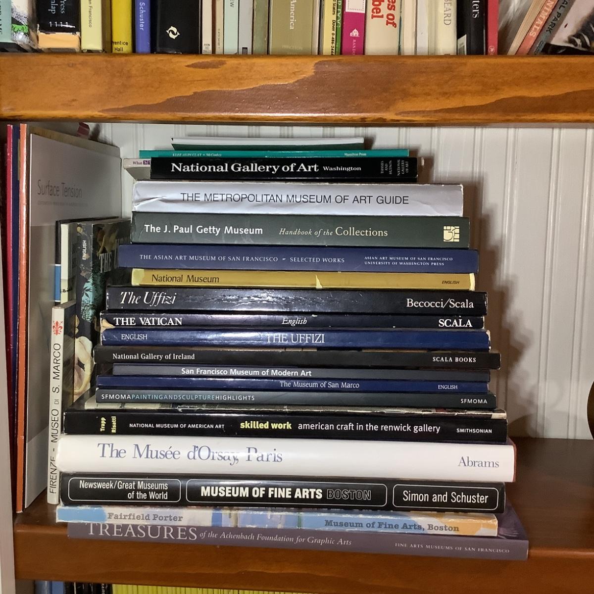 648 Large Lot of Museum Books Getty Vatican MOMA | EstateSales.org