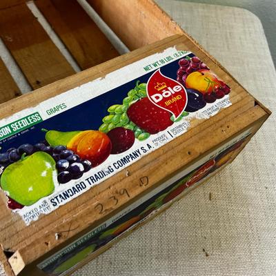 Fruit Crate Dole Brand | EstateSales.org