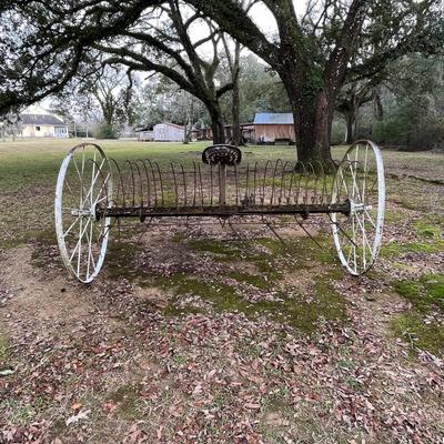 Authentic Antique Hay Rake | EstateSales.org