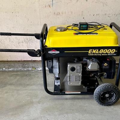 Briggs and Stratton EXL8000 Generator | EstateSales.org