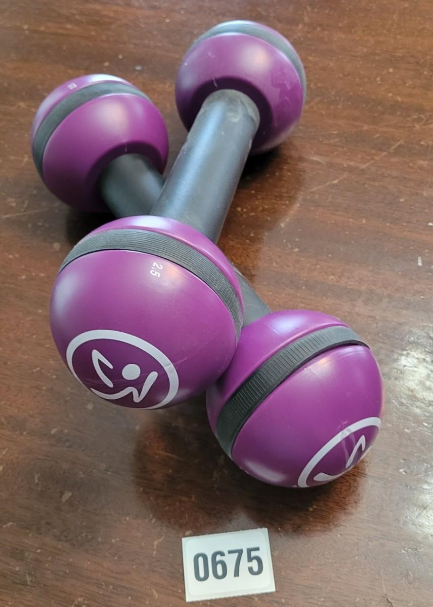 2.5 lb dumbell set | EstateSales.org